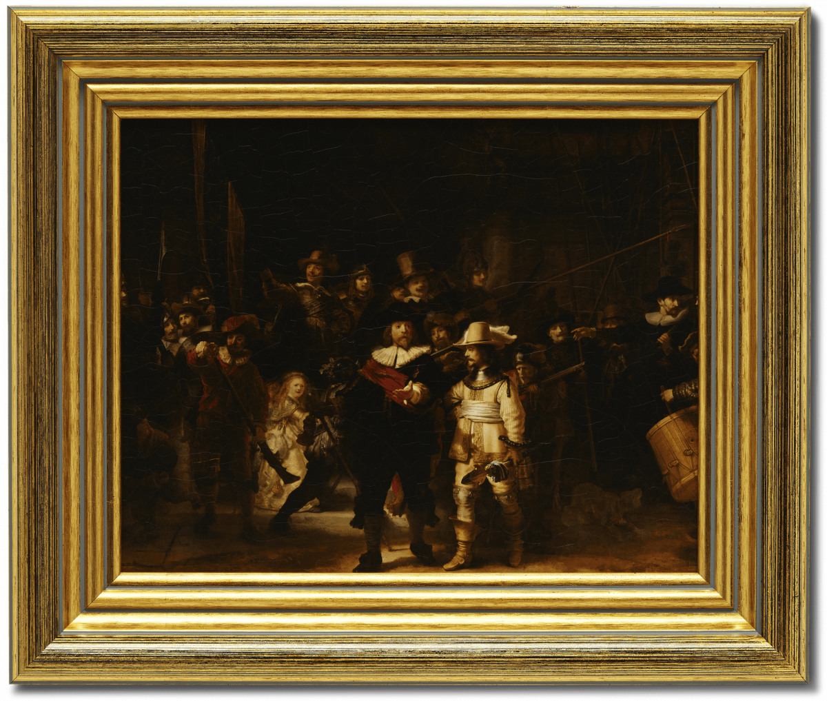 Oleograph | The Night Watch | 34x29cm | Rijksmuseum Shop