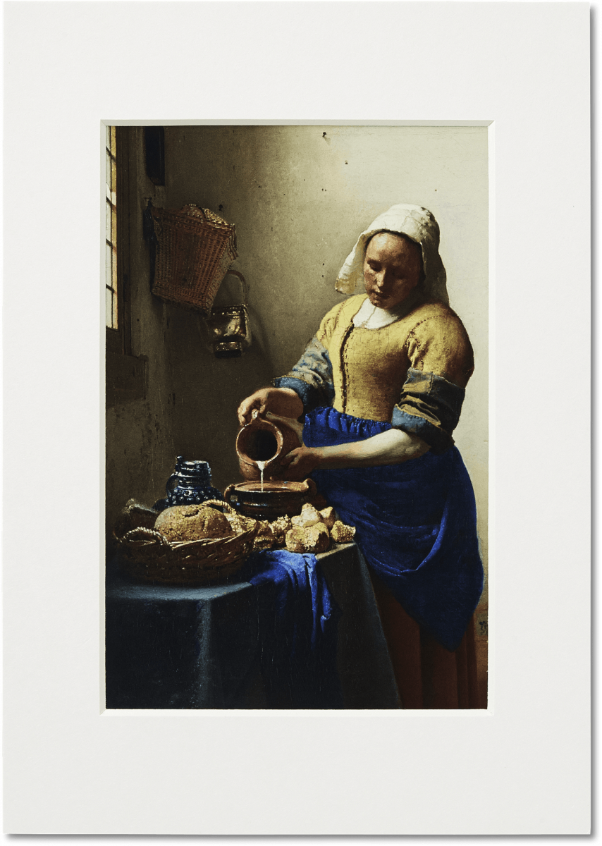 Passe-partout | Het melkmeisje | Vermeer | Kunstenaars | Rijksmuseum Shop